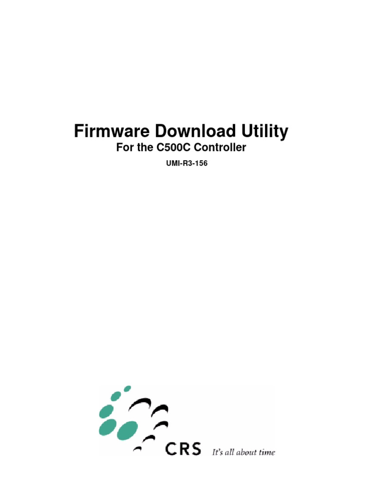 Firmware Download Utility | PDF | Booting | Computer File