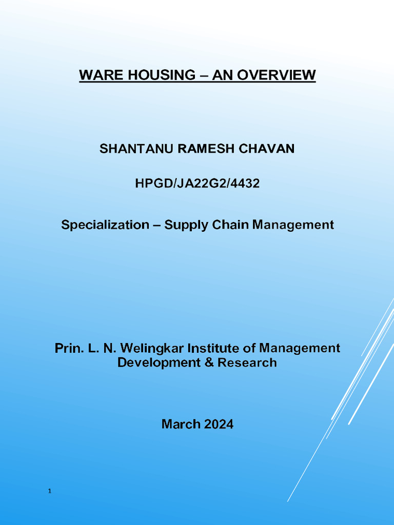 Shantanu Chavan Final Year Project | PDF