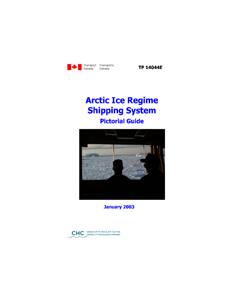 Canada pictorial guide on ice types | PDF | Sea Ice | Ice