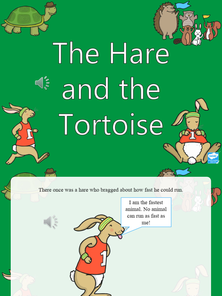 Hare and Tortoise Race Summary | PDF