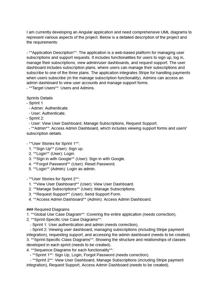 Uml Requirements | PDF | Login | Use Case