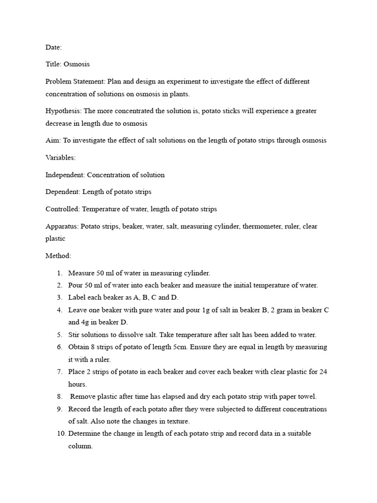 Biology Planning and Designing Csec | PDF | Osmosis | Applied And ... Biology Planning and Designing Csec | PDF | Osmosis | Applied And ...