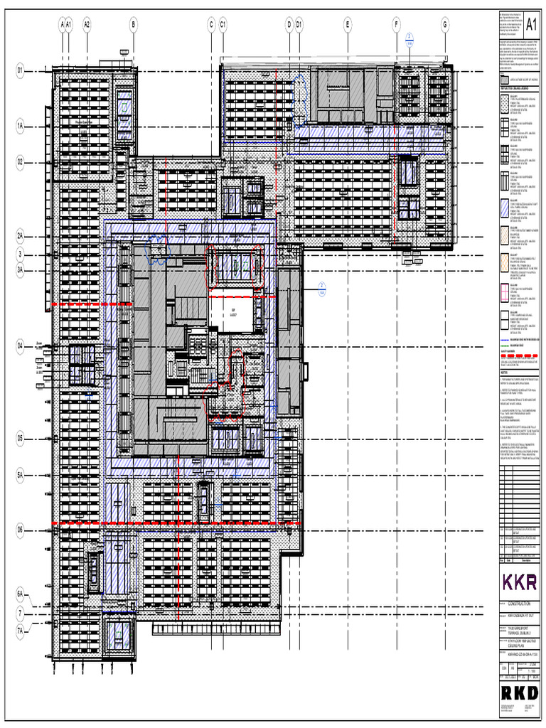 KKR RKD ZZ 04 DR A 1124 4th Floor Reflected Ceiling Plan c4 | PDF | Intellectual Property Law ...
