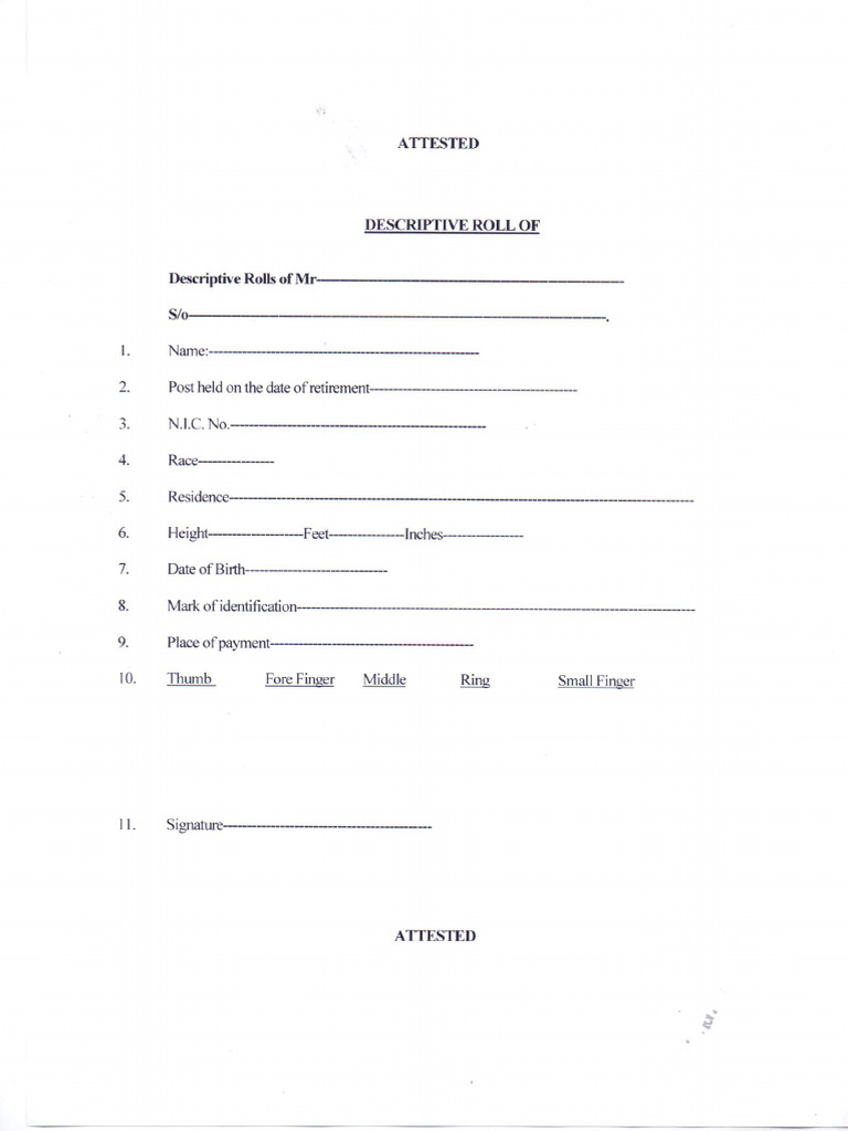 Descriptive Roll of | PDF