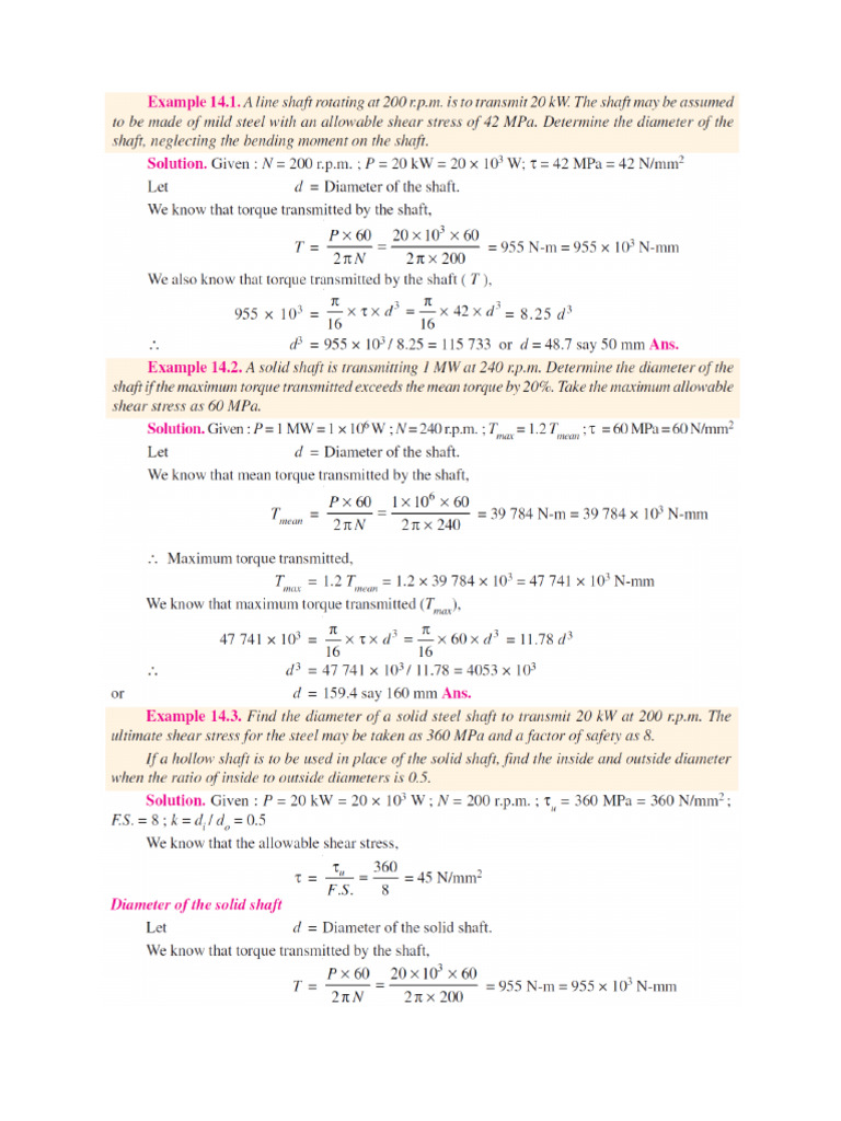 Chapter 1 - Solved Examples | PDF