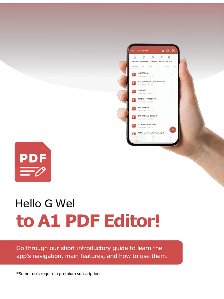 A1 PDF Editor Guide & Features | PDF