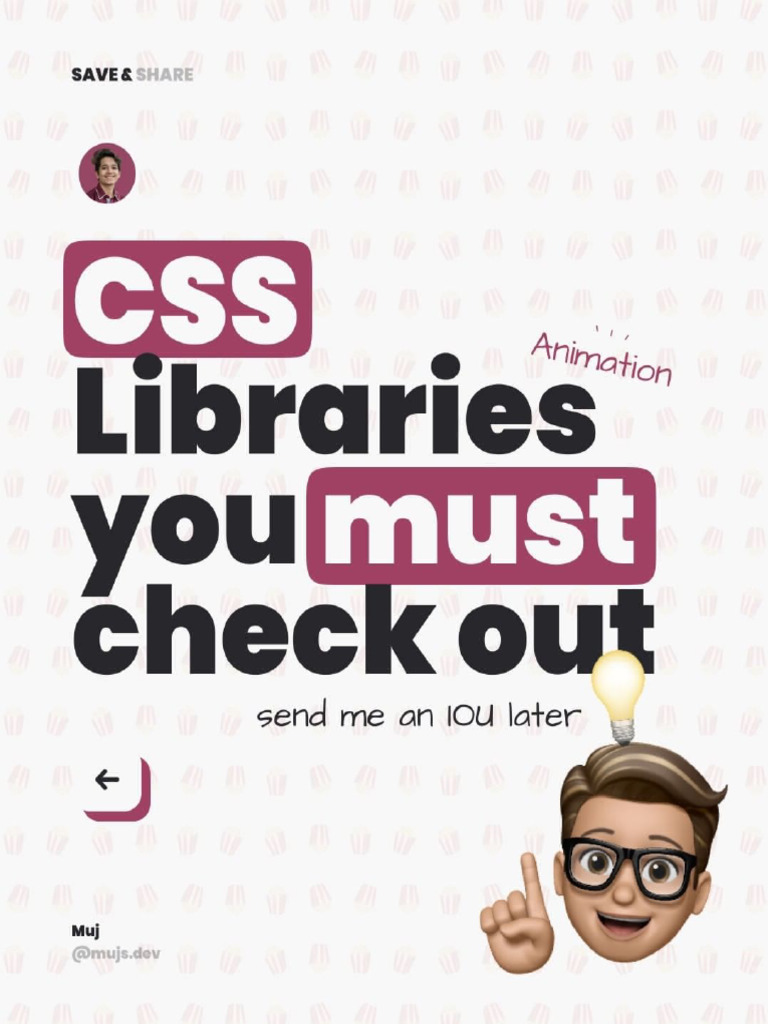 Amazing CSS Libraries | PDF