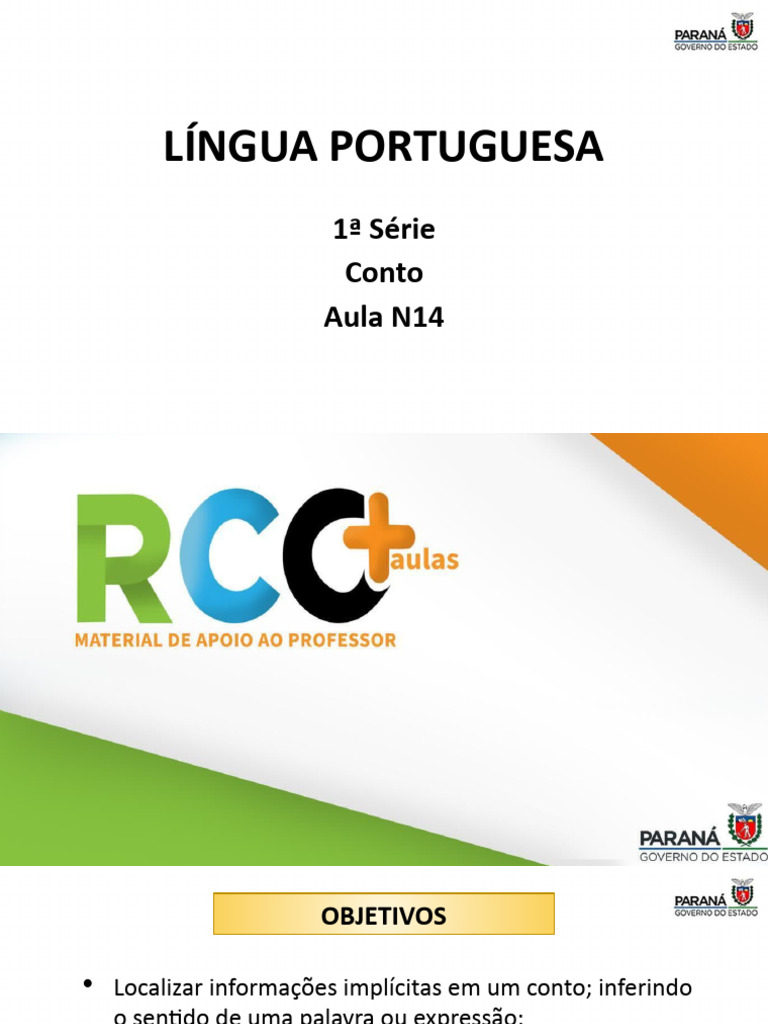 1 Série - N14 - Conto | PDF | Contos | Cães