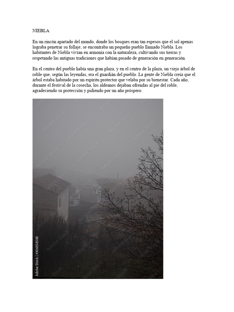 El Árbol de la Esperanza en Niebla | PDF | Arboles