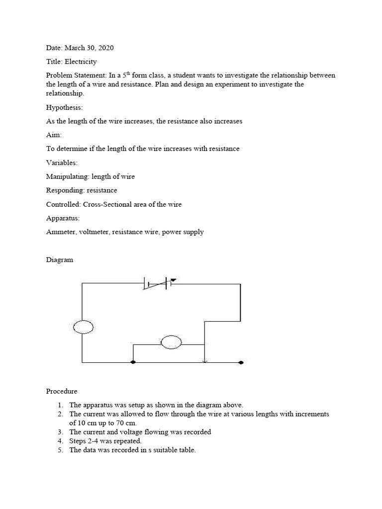 Implementation Lab | PDF | Electrical Resistance And Conductance | Voltage