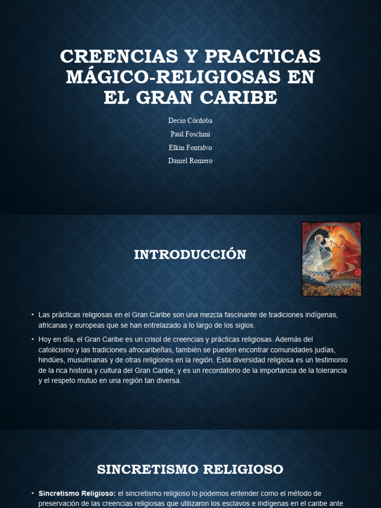 Creencias y Practicas Mágico-religiosas en El Gran Caribe FIL-1 | PDF