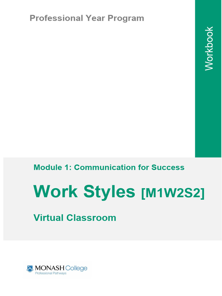 Understanding Work Styles for Communication | PDF | Communication ...