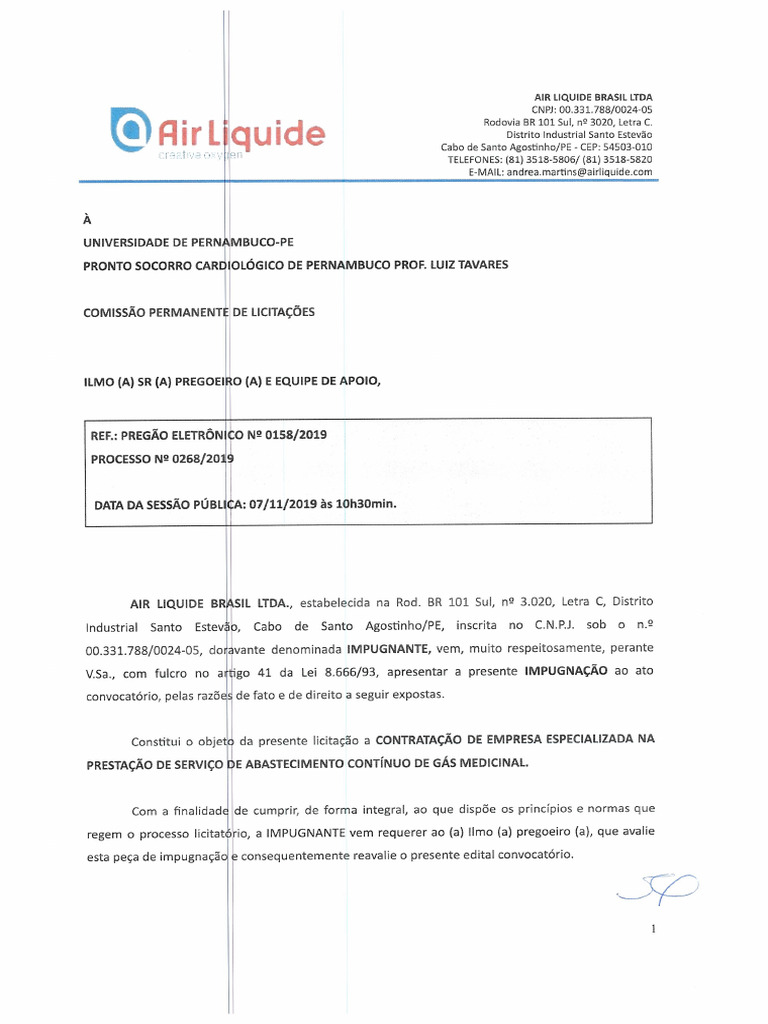 Impug.Air liquide | PDF