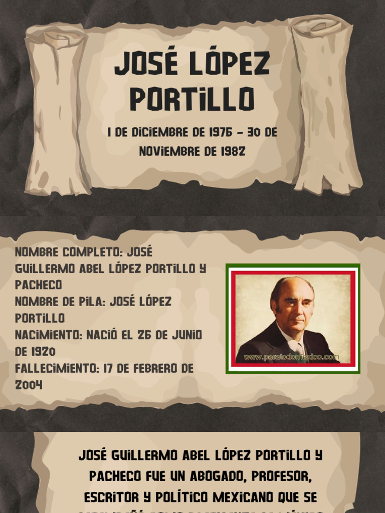 José López Portillo | PDF | México | America latina