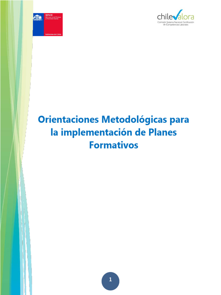 Orientaciones_Metodologicas | PDF | Evaluación | Aprendizaje