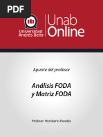 Matriz FODA (Maxi-Mini) | PDF