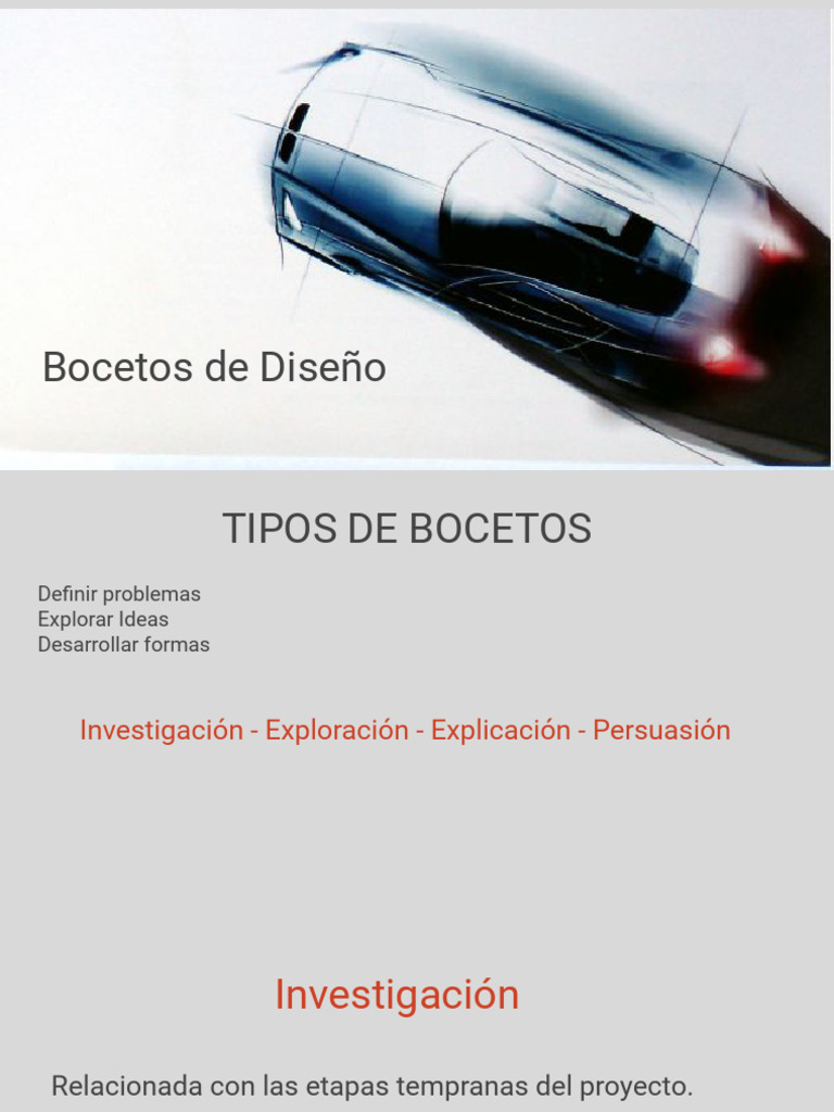 Bocetos de Diseño | PDF