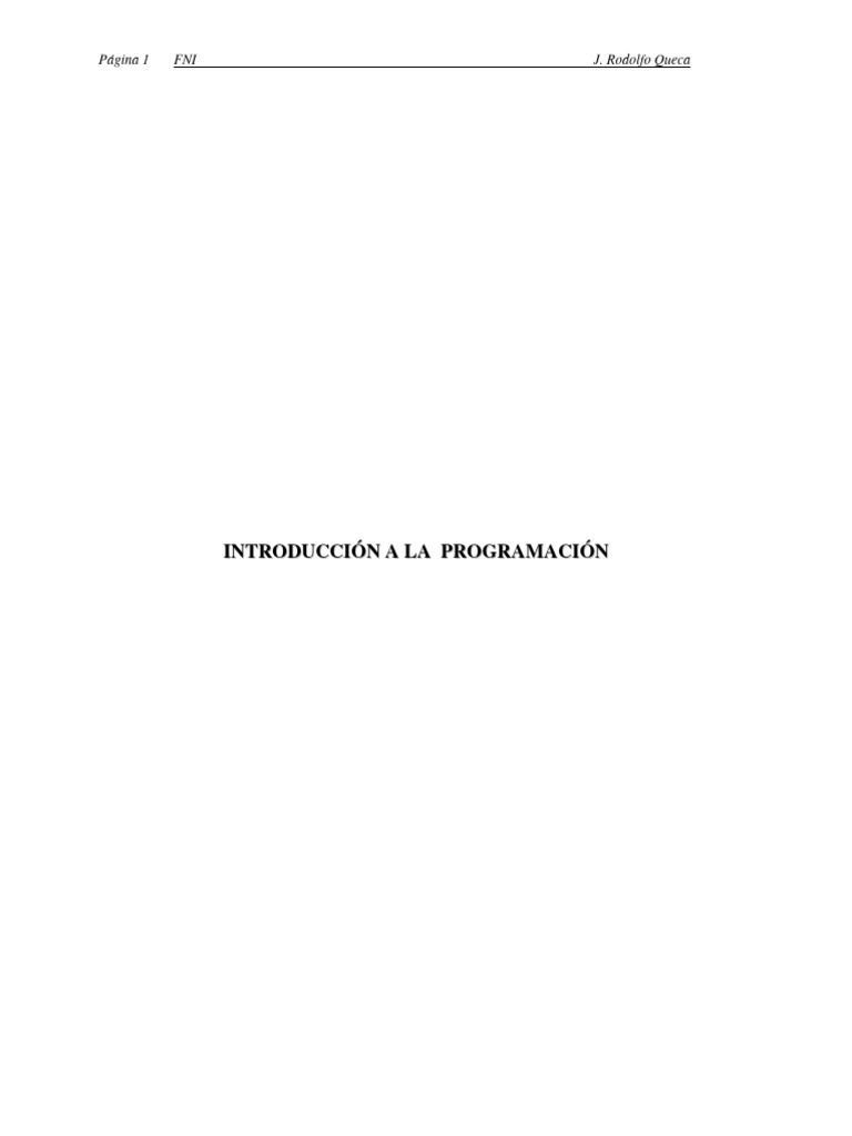 Introducción a Visual Basic | PDF | Programación | Programa de computadora