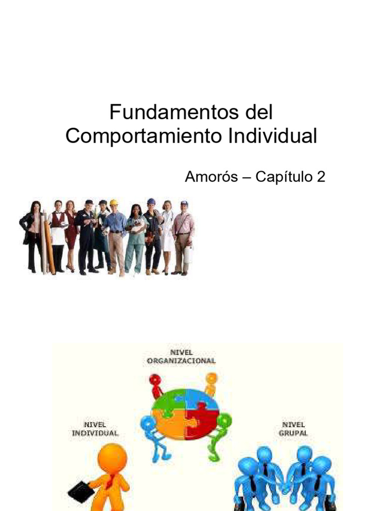 Clase 1 - Fundamentos Del Comportamiento Individual - Editado 2020.Ppt ... Clase 1 - Fundamentos Del Comportamiento Individual - Editado 2020.Ppt ...