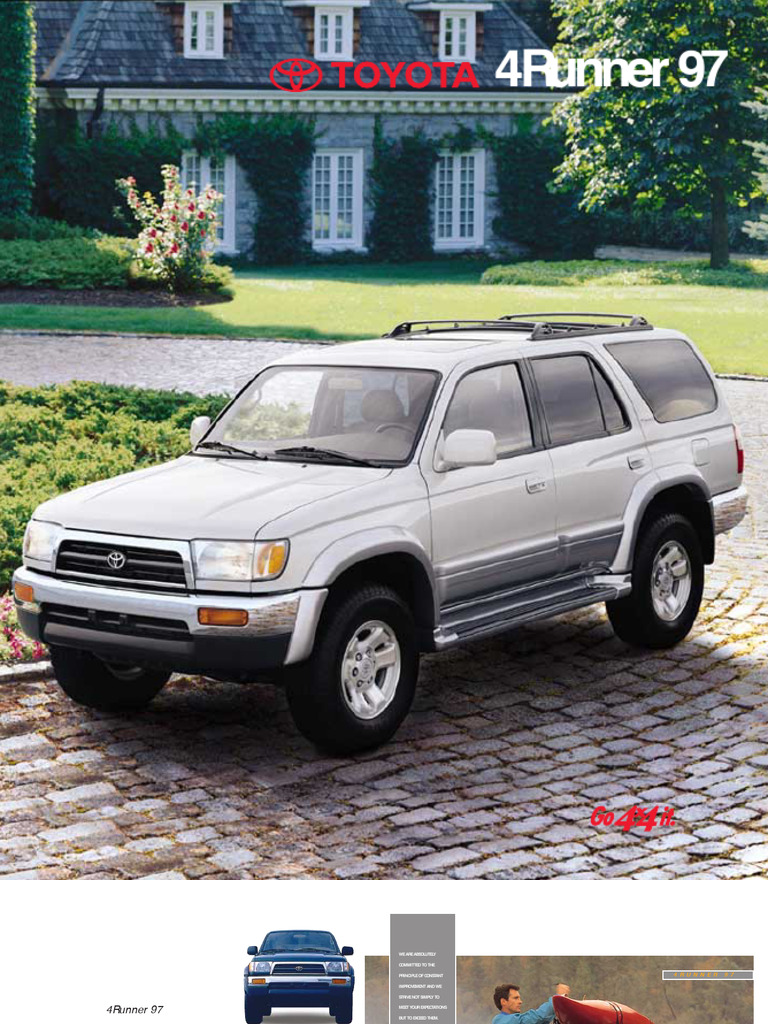 Toyota 4runner 1997 CA | PDF | Manual Transmission | Four Wheel Drive