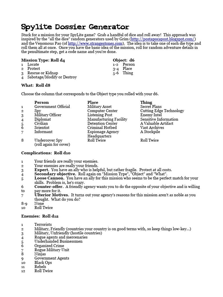 Spylite Dossier | PDF | Espionage