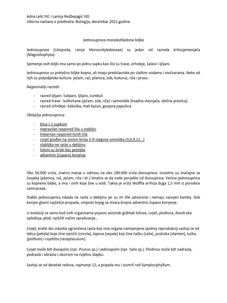 Sem Jednosupnice | PDF