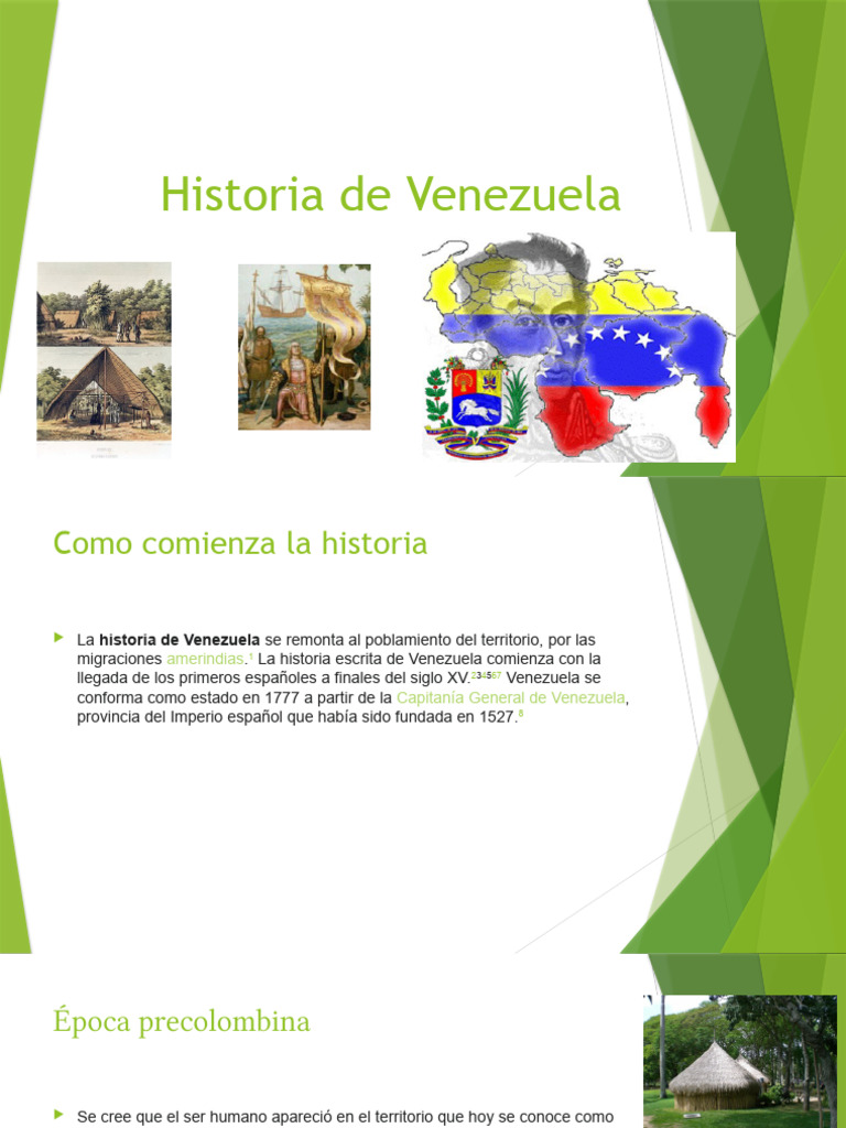 Historia de Venezuela | PDF | Venezuela | Pueblos Indígenas de las Américas