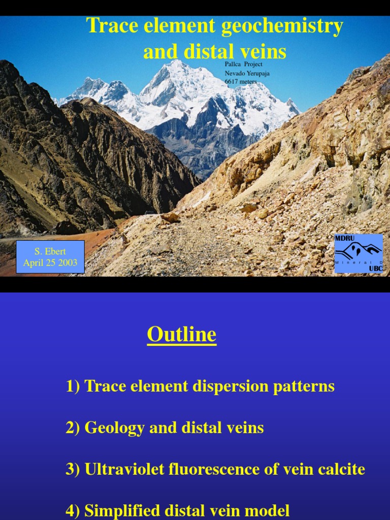 Distal Alteration | PDF | Marble | Fault (Geology)