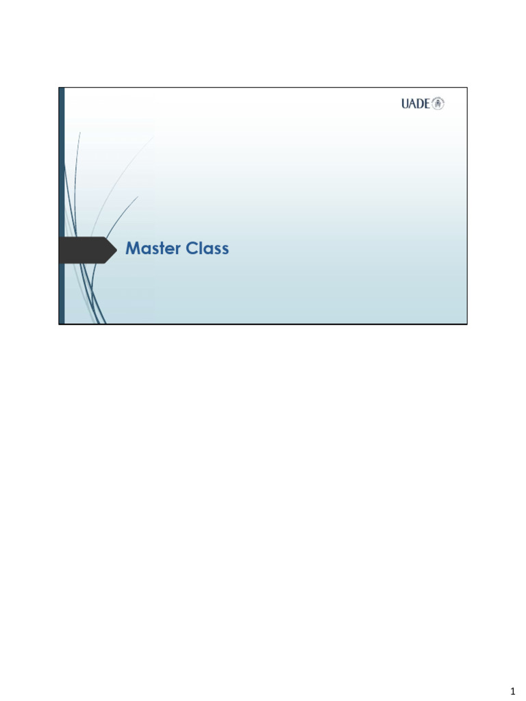 MasterClass Admin y Tec de Ventas 2C | PDF | Presupuesto | Gestión de ...