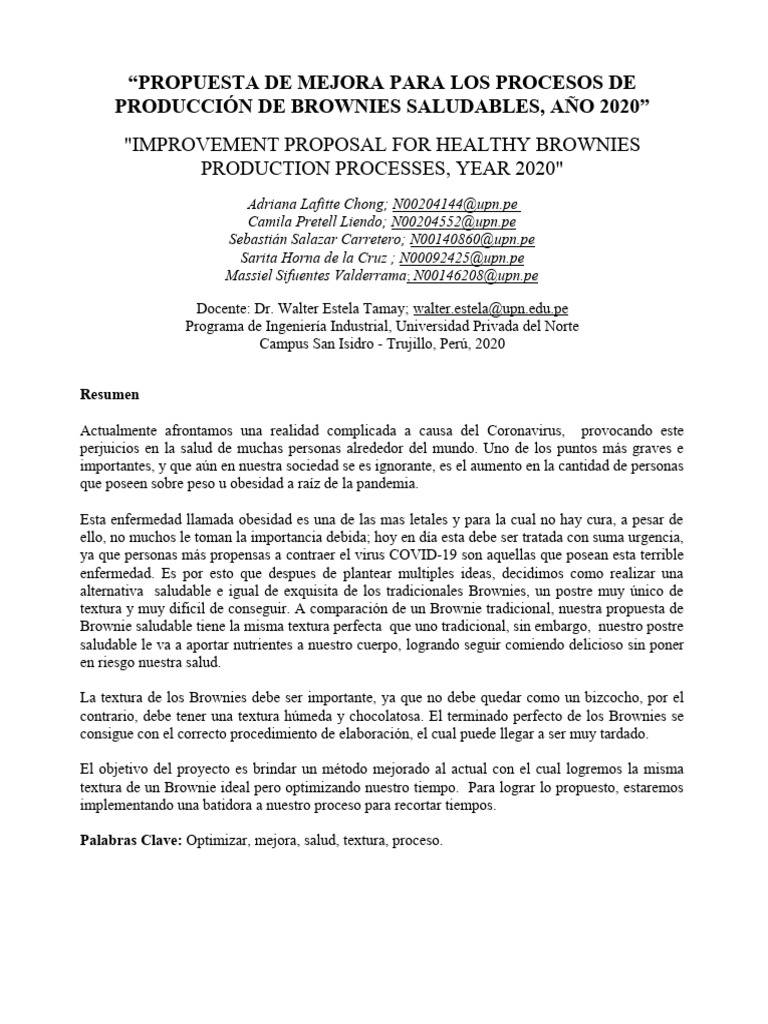 Paper - Ing - Método1 - Los Inges - Final | PDF | Cereales | Alimentos