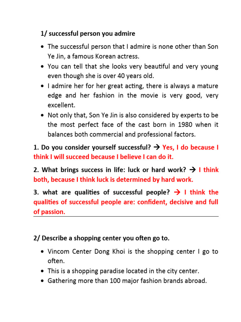 Final Speaking Test Miss Hoa | PDF | Fashion | Brand