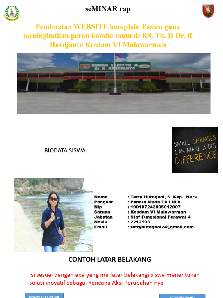 Contoh Slide Paparan-Rap PKP | PDF