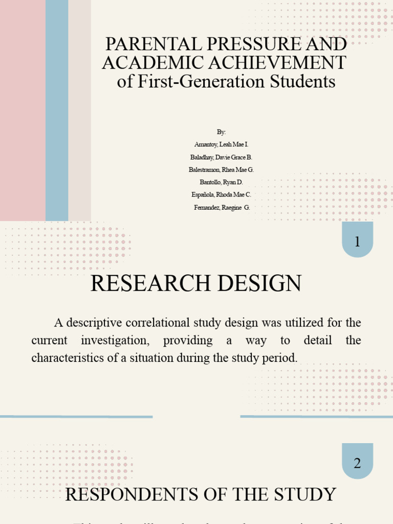 Parental Pressure and Academic Achievement | PDF | Psychological ... Parental Pressure and Academic Achievement | PDF | Psychological ...