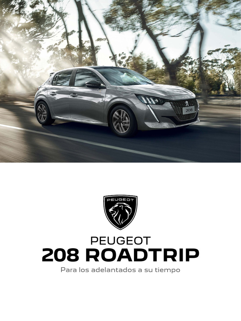 Ficha Tecnica Peugeot 208 Roadtrip AM24 | PDF | Tecnología de vehículos | Industria automotriz