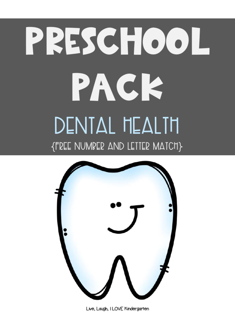 Preschool Pack: Dental Health | PDF