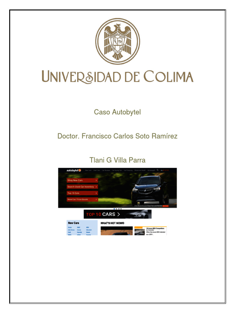 Canal de Marketing de Autobytel | PDF | Concesionario de coches | Marketing