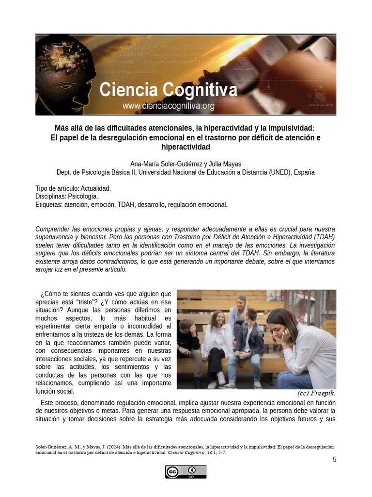 Más Allá de Las Dificultades Atencionales, La Hiperactividad y La Impulsividad | Descargar ...