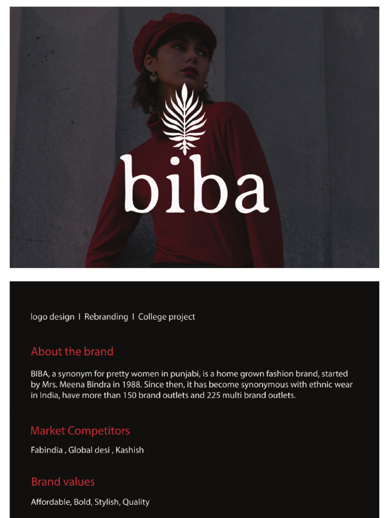 Biba Rebranding | PDF
