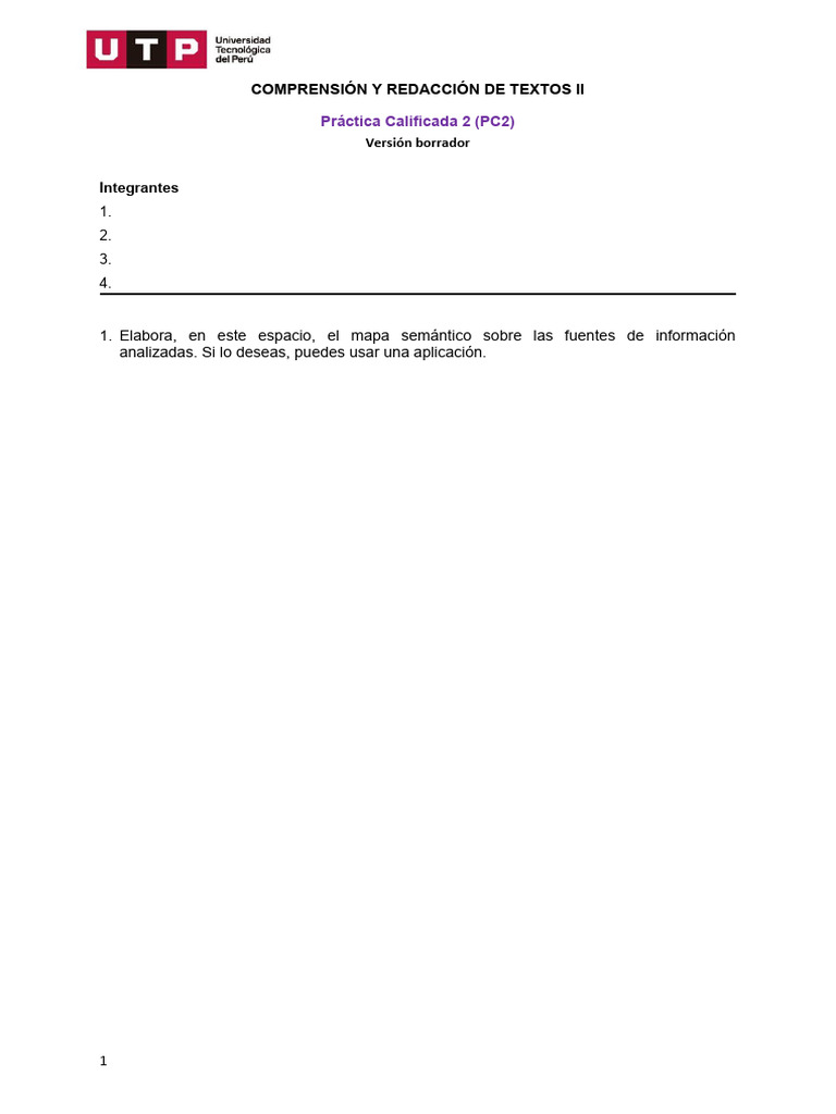 S15Virtual - El Artículo de Opinión - PC2 - Formato Borrador | PDF | Arte