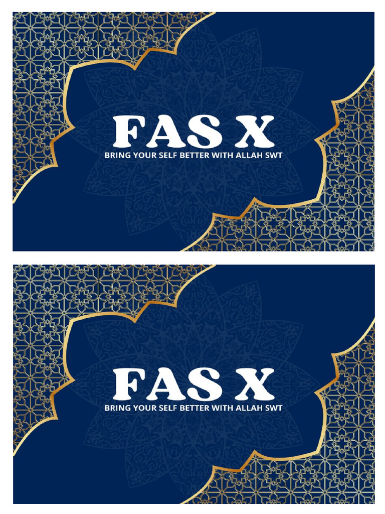 Sampul MC Fas X | PDF