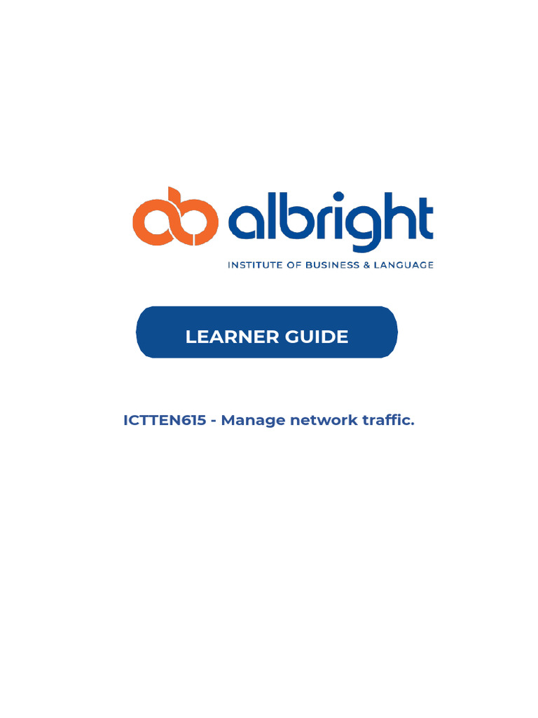 Learner GuideTRG-DOC-08 Learner Guide ICTTEN615-V1.1 | PDF | Computer ...