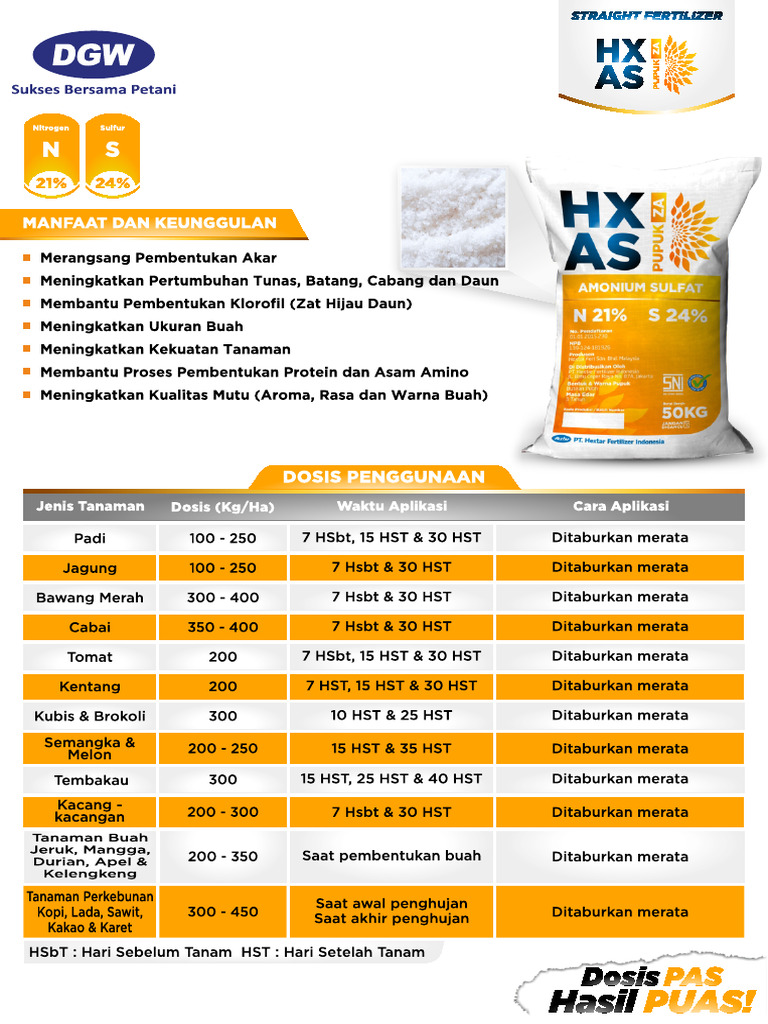 Brosur Hx-As | PDF