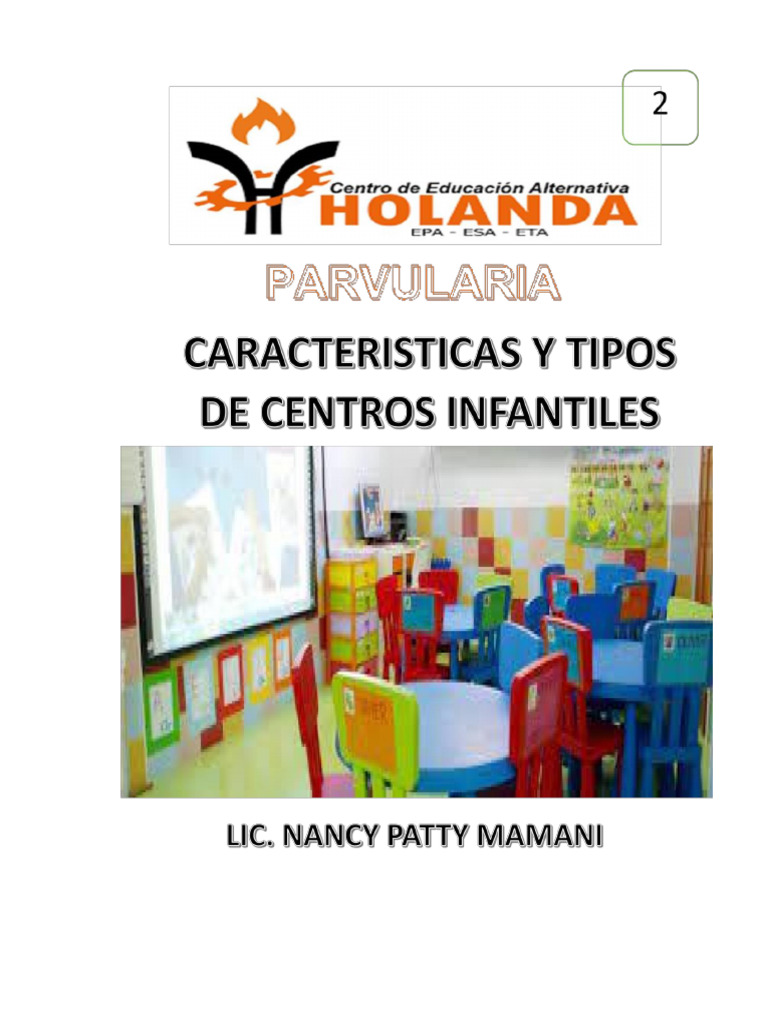 2.. Caracteristicas y Tipos de Centros | PDF | Evaluación | Aprendizaje