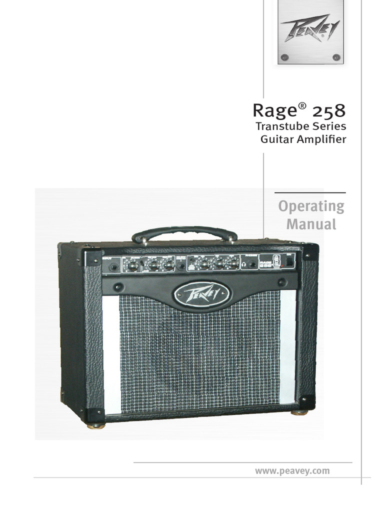 Rage 258 Manual | PDF