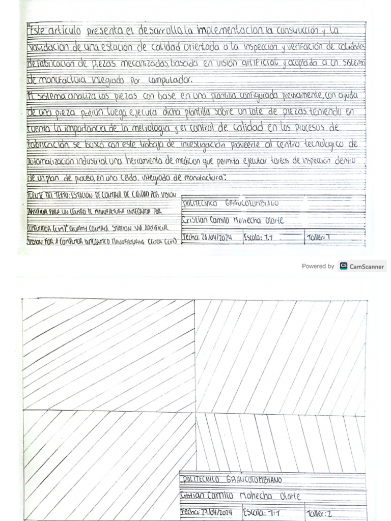 Entrega dibujo tecnico | PDF