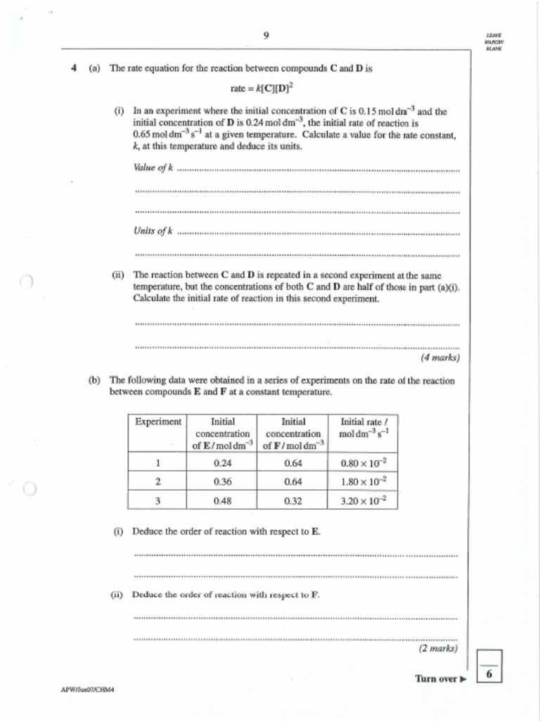 Rate Orders 1 | PDF