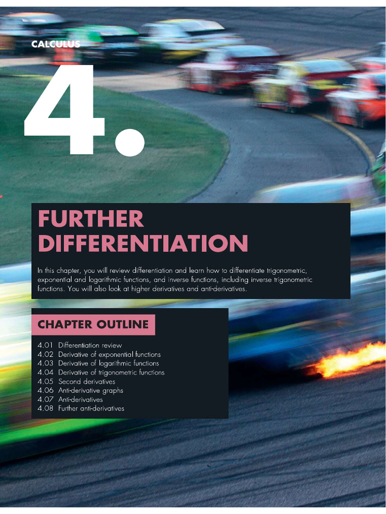 Maths in Focus - CH 4 Further Differentiation | PDF