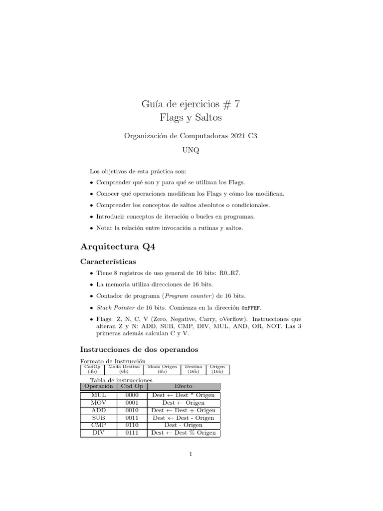 Practica8 Saltos-Pantalla | PDF | Arquitectura de Computadores | Circuito integrado