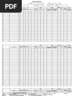 School Masterlist Template | PDF