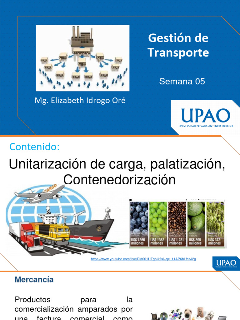 GRRP Semana 5 5912n | PDF | Transporte | Bienes de consumo